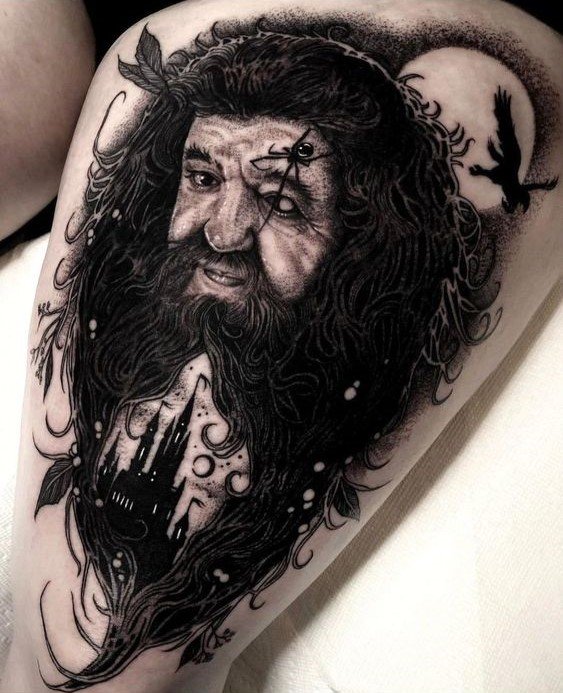 Тату в стиле Гарри Поттера: Варианты эскизов и их значение - VeAn Tattoo