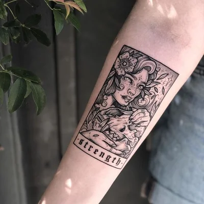 Тату Таро — Значение, Эскизы и Идеи | VeAn Tattoo