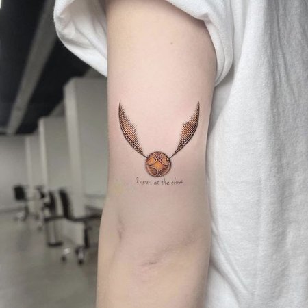 Тату в стиле Гарри Поттера: Варианты эскизов и их значение - VeAn Tattoo
