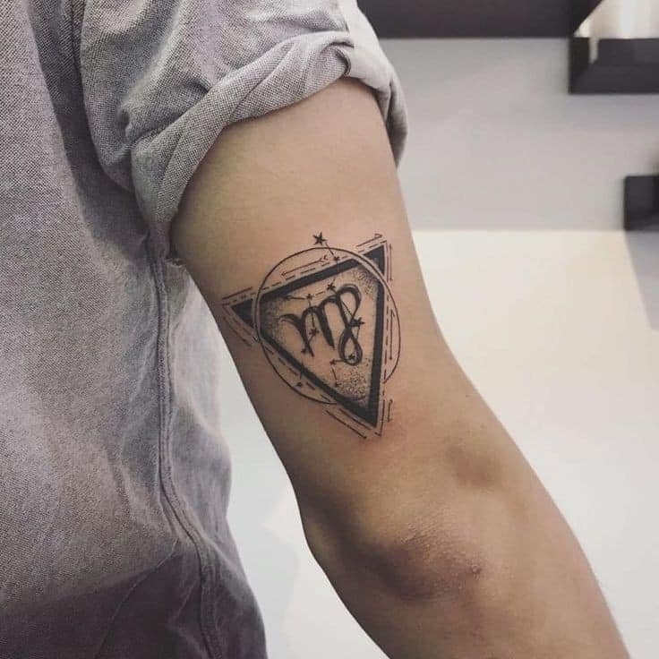 Тату знак Зодиака Дева: значение, идеи, 35+ фото. | VeAn Tattoo