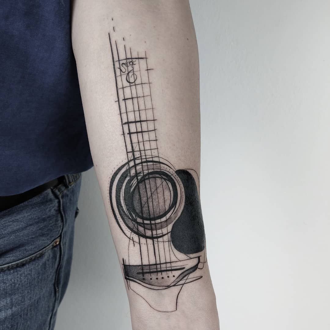 Музыкальные тату | Основные значения. Варианты дизайна. | VeAn Tattoo